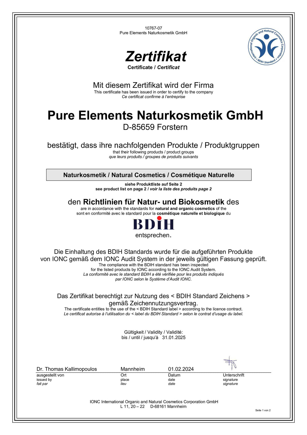 Pure Elements Naturkosmetik GmbH